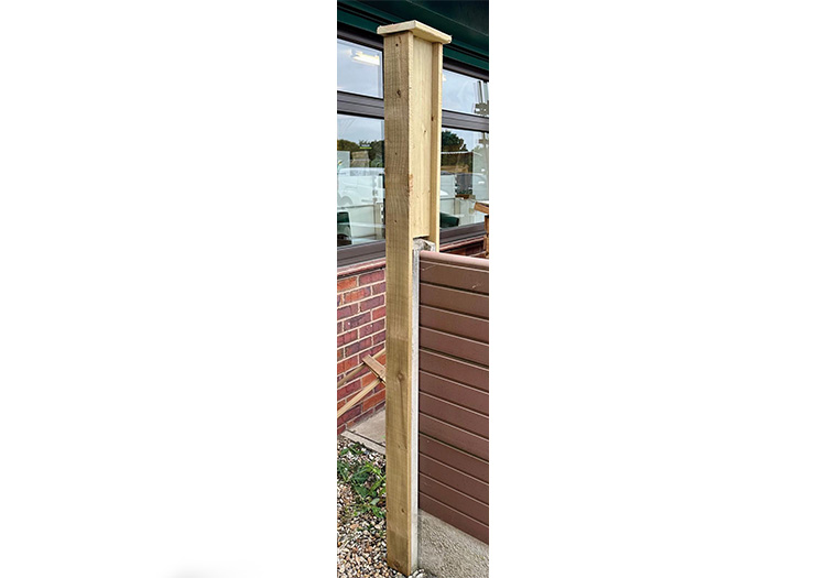 Concrete Post Extender - Atkinsons Fencing