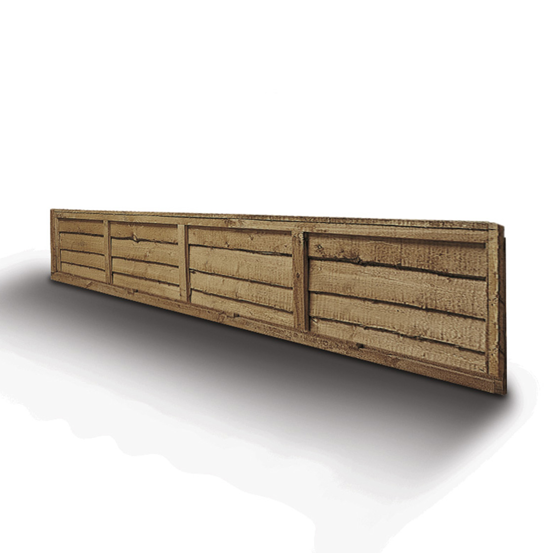 6′ x 2′ Overlap Fencing Panel | Atkinsons Fencing