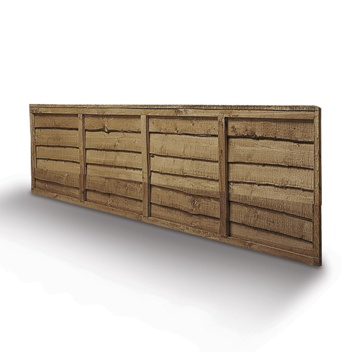 6′ x 3′ Overlap Fencing Panel | Atkinsons Fencing