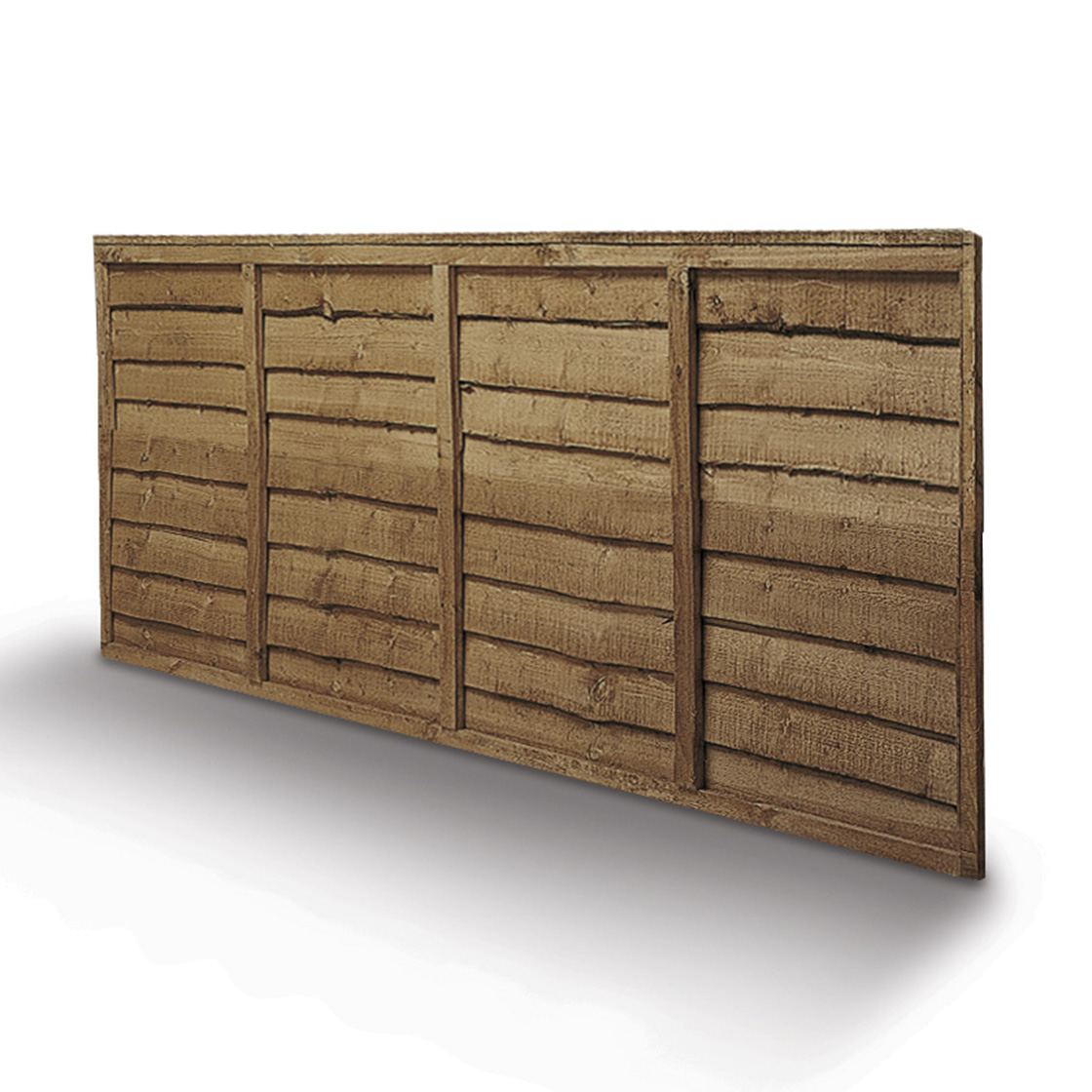 6′ x 4′ Overlap Fencing Panel | Atkinsons Fencing