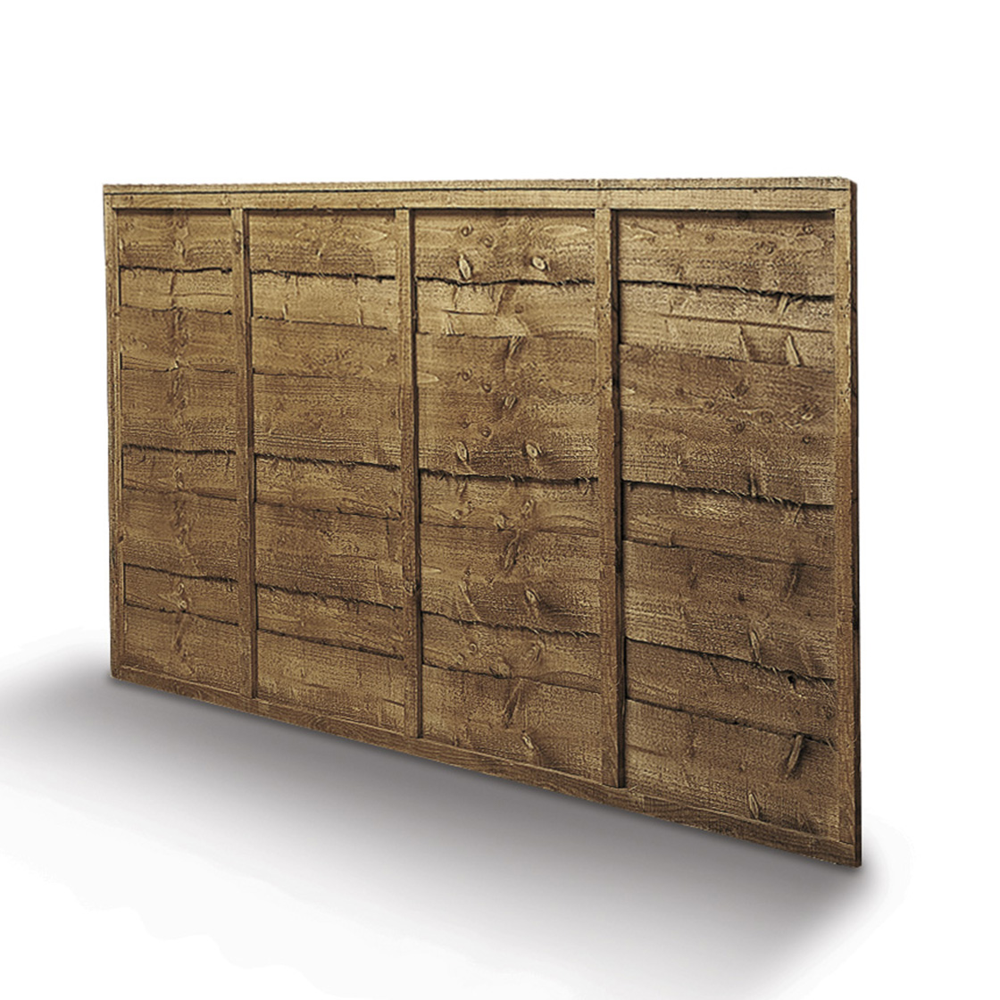 6′ x 5′ Double Lap Fencing Panel | Atkinsons Fencing