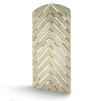 0.9m x 1.8m Deluxe Herringbone Gate | Atkinsons Fencing