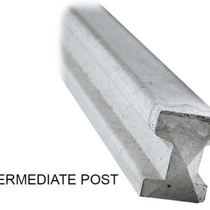 7′ 9″ Intermediate Concrete Post | Atkinsons Fencing